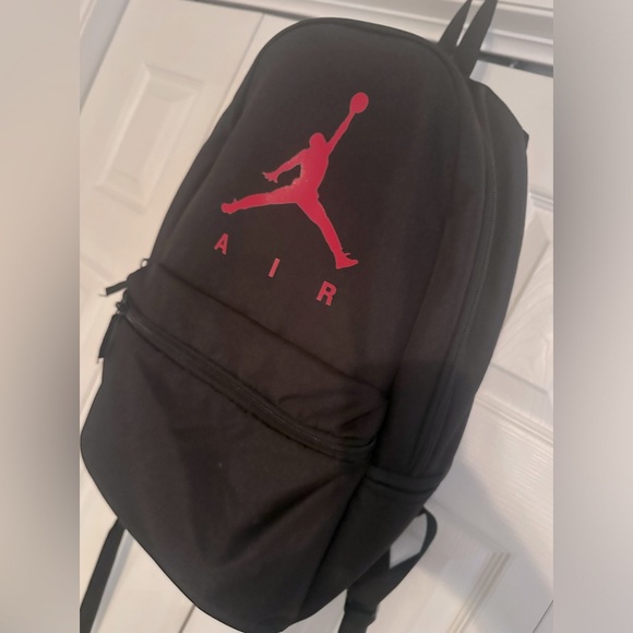 Nike | Bags | Nike Air Full Size Classic Michael Jordan Black Red ...